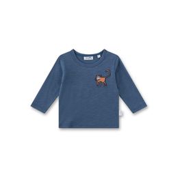 Sanetta Langarmshirt in Blau | Gr.: 74