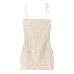 Bershka Kleid Damen Gr&ouml;&szlig;e 40 sand