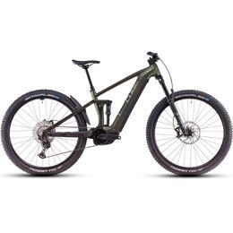 Cube Stereo Hybrid ONE44 EXC 800 | Gr. L | Aluminium E-MTB Allmountain-Trail (130-150mm) Braun