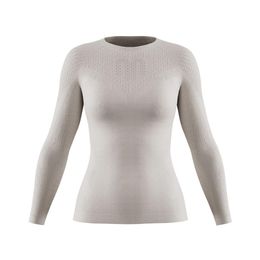Bauerfeind Sports Compression Shirt Long Sleeve Bekleidung Damen grau M
