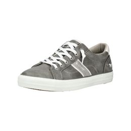 Mustang Shoes Sneaker »Sneaker Lederimitat/Textil« Grau/Weiß 45 45 Verschluss: Schnürung