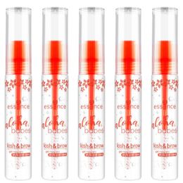 Essence Augenbrauen-Gel »aloha, babes! lash & brow gel mascara« Definierte Wimpern und Augenbrauen mit pflegendem, transparentem Gel. Ready,...