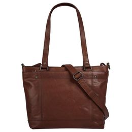 SPIKES & SPARROW SPIKES & SPARROW Shopper echt Leder cognac