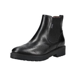Nero Giardini Stiefelette »Stiefelette Leder/Textil« Schwarz 41 41 Verschluss: Schlupfschuh