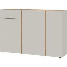 Germania Sideboard »Mesa« Breite 152 cm mit Glasfronten Navarra-Eiche-Nachbildung/Kaschmir