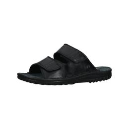 Hush Puppies Pantolette »Pantoletten Leder« Schwarz 44 44 Verschluss: Klettverschluss