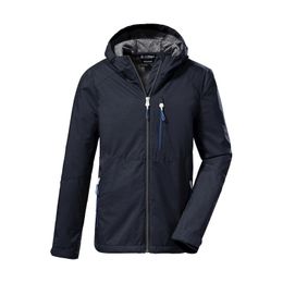 Killtec Softshelljacke »KOS 61 BYS SFTSHLL JCKT« Wind- und wasserabweisende Softshelljacke mit 10.000 mm Wassersäule navy 152 152 Softshelljacke...