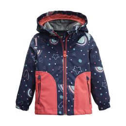 Killtec Softshelljacke »KOS 171 MNS SFTSHLL JCKT« Bunte, wasserabweisende Softshelljacke mit reflektierenden Elementen koralle 98/104 98/104 Kinder...