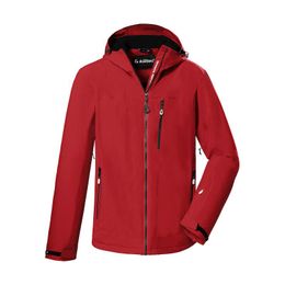 Killtec Outdoorjacke »KOW 92 MN JCKT« Wind- und wasserdichte Herrenjacke mit hoher Atmungsaktivität feuerrot XL XL gefütterte Funktionsjacke mit...