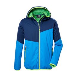Killtec Outdoorjacke »KOS 330 BYS JCKT« Wasserabweisende, winddichte Jungenjacke mit reflektierenden Details blau 152 152 2-Lagen-Funktionsjacke...