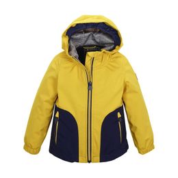 Killtec Softshelljacke »KOS 141 MNS SFTSHLL JCKT« Kinder Softshelljacke: wasserabweisend, winddicht, Colourblock Design gelb 86/92 86/92 Kinder...