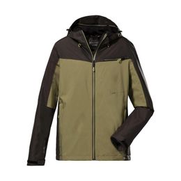 Killtec Outdoorjacke &raquo;KOS 6 MN JCKT&laquo; Leichte, wasserdichte Funktionsjacke mit Colourblock-Design khaki XXL XXL leichte Funktionsjacke im...