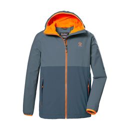 Killtec Outdoorjacke &raquo;KOS 276 BYS JCKT&laquo; Wind- und wasserdichte Funktionsjacke mit reflektierenden Elementen graublau 152 152 Funktionsjacke f&uuml;r...