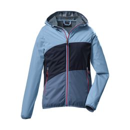 Killtec Outdoorjacke &raquo;KOS 207 GRLS JCKT&laquo; Winddichte, wasserabweisende M&auml;dchenjacke, verpackbar, reflektierend hellblau 152 152...