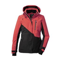 Killtec Skijacke »KSW 144 WMN SKI JCKT« Atmungsaktive, wasserdichte Ski-Jacke mit asymmetrischem Design anthrazit 46 46 Funktionsjacke mit...