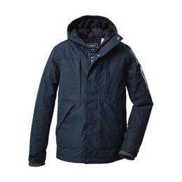 Killtec Outdoorjacke »KOW 189 BYS JCKT« Wasserdicht, winddicht, warmes Teddyfutter, verstellbare Details ocean 140 140 Kinder Funktionsjacke mit...