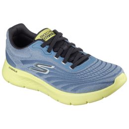 Skechers Sneaker »GO WALK FLEX«, Trainingsschuh, Slipper mit Ultra Go Dämpfung hellblau-gelb 50 50 Cooler Sneaker mit Bungee Schnürung