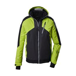 Killtec Skijacke »KSW 117 MN SKI JCKT« Wasserdicht, atmungsaktiv, abnehmbare Kapuze, viele Taschen hellgrün XL XL Skijacke mit abzippbarer Kapuze...
