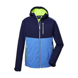 Killtec Softshelljacke &raquo;KOS 185 MN SFTSHLL JCKT&laquo; Softshelljacke: wasser- und windabweisend, verstellbare Details blau M M Herren Softshelljacke mit...