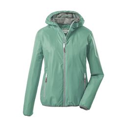 Killtec Outdoorjacke »Trin WMN JCKT A« Packbare, atmungsaktive, 100% wasserdichte Funktionsjacke pistazie 44 44 Regenjacke mit Kapuze