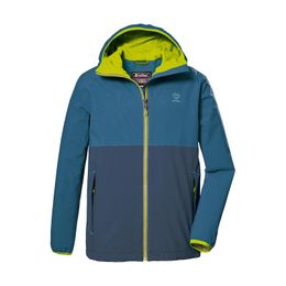 Killtec Outdoorjacke &raquo;KOS 276 BYS JCKT&laquo; Wind- und wasserdichte Funktionsjacke mit reflektierenden Elementen ocean 140 140 Funktionsjacke f&uuml;r Jungen...