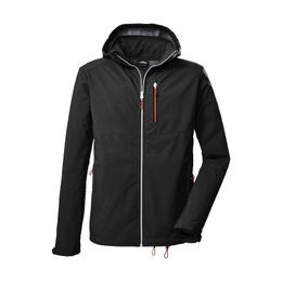 Killtec Softshelljacke &raquo;KOS 183 MN SFTSHLL JCKT&laquo; Wind- und wasserabweisende Softshelljacke mit 10.000 mm Wassers&auml;ule schwarz XL XL Softshelljacke...