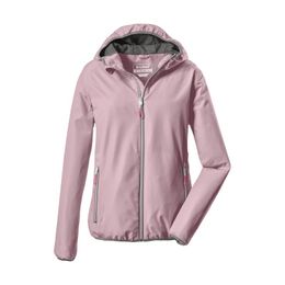 Killtec Outdoorjacke »Trin WMN JCKT A« Packbare, atmungsaktive, 100% wasserdichte Funktionsjacke helllila 42 42 Regenjacke mit Kapuze