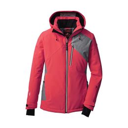 Killtec Skijacke »KSW 7 WMN SKI JCKT« Wasserdichte Skijacke mit abnehmbarer Kapuze und vielen Taschen koralle 46 46 Damen Skijacke mit abzippbarer...