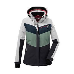 Killtec Skijacke »KSW 253 WMN SKI JCKT« Damen Skijacke: wasserdicht, atmungsaktiv, abnehmbare Kapuze schwarz 38 38 Skijacke mit abzippbarer Kapuze...
