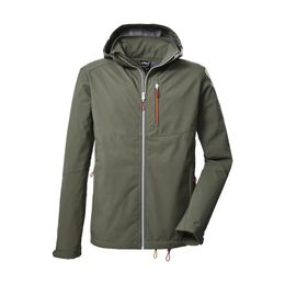 Killtec Softshelljacke &raquo;KOS 183 MN SFTSHLL JCKT&laquo; Wind- und wasserabweisende Softshelljacke mit 10.000 mm Wassers&auml;ule olivgr&uuml;n M M Softshelljacke...