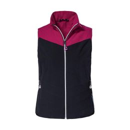 Killtec Funktionsweste &raquo;KOW 98 WMN VST&laquo; Wendeweste mit Colourblock, wasserabweisend, atmungsaktiv, Kinnschutz navy 48 48 Damen Wendeweste