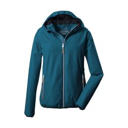Killtec Outdoorjacke »Trin WMN JCKT A« Packbare, atmungsaktive, 100% wasserdichte Funktionsjacke petrol 40 40 Regenjacke mit Kapuze