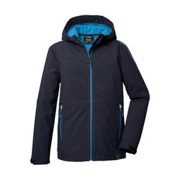 Killtec Softshelljacke »KOS 321 BYS SFTSHLL JCKT« Wind- und wasserabweisende Softshelljacke mit verstellbaren Details navy 152 152 Jungen...
