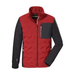 Killtec Funktionsjacke »KOW 86 MN JCKT« Hybridjacke: wasserabweisend, atmungsaktiv, Stretch, Colourblock-Optik feuerrot M M Herren Hybridjacke mit...