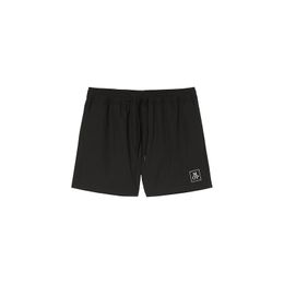 Marc O'Polo MARC O'POLO Badeshorts Gummibund mit Tunnelzug, seitliche Taschen schwarz M - N-Gr N-Gr M Herren Badeshorts von Marc O'Polo