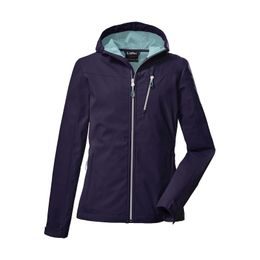 Killtec Softshelljacke &raquo;KOS 179 WMN SFTSHLL JCKT&laquo; Wind- und wasserabweisende Softshelljacke mit verstellbaren Details nachtblau 40 40...