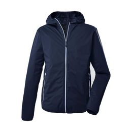 Killtec Softshelljacke &raquo;KOS 186 MN JCKT&laquo; Wind- und wasserabweisend, 10.000 mm Wassers&auml;ule, regulierbar navy M M Leichte Jacke mit Kapuze