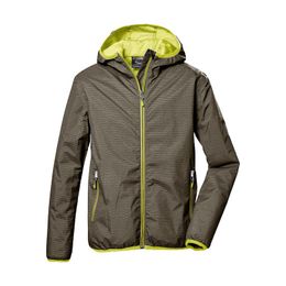Killtec Outdoorjacke &raquo;KOS 279 BYS JCKT&laquo; Winddichte, wasserdichte Funktionsjacke mit reflektierenden Elementen olivgr&uuml;n 128 128 Funktionsjacke f&uuml;r...