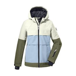 Killtec Skijacke »KSW 173 GRLS SKI JCKT« Wasserdichte Funktionsjacke mit urbanem Design und Mesh-Einsatz weiß 176 176 Kinder Funktionsjacke mit...