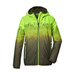 Killtec Outdoorjacke &raquo;KOS 277 BYS JCKT&laquo; Winddichte, wasserdichte Jungenjacke mit reflektierenden Details limette 116 116 Funktionsjacke f&uuml;r Jungen...