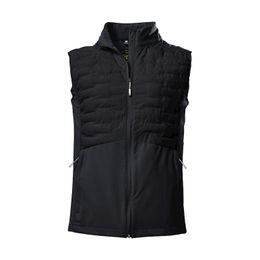 Killtec Funktionsweste &raquo;KOS 27 MN VST&laquo; L&auml;ssige Herren Weste, wasserabweisend, winddicht, reflektierend schwarz XL XL Herren Hybridweste mit Stehkragen