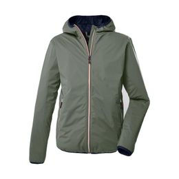 Killtec Softshelljacke &raquo;KOS 186 MN JCKT&laquo; Wind- und wasserabweisend, 10.000 mm Wassers&auml;ule, regulierbar olivgr&uuml;n XXL XXL Leichte Jacke mit Kapuze
