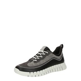 Ecco Sneaker 'GRUUV' Herren Größe 46 dunkelgrau / graumeliert / schwarz