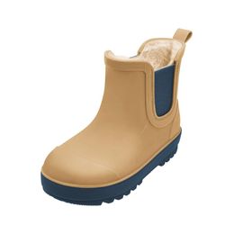 Playshoes Gummistiefel Jungen Gr&ouml;&szlig;e 23 navy / ocker