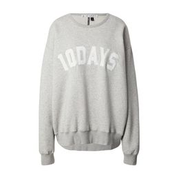 10DAYS Sweatshirt 'THE STATEMENT' female Grey size M