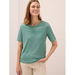 Cecil T-Shirt 'Eternal Skies' Damen Gr&ouml;&szlig;e XL dunkelblau
