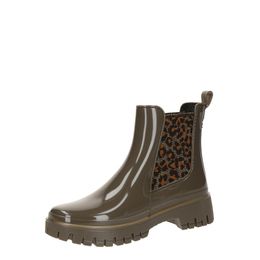 LEMON JELLY Gummistiefel 'RORY WOODLAND' Damen Gr&ouml;&szlig;e 41 braun / gr&uuml;n / schwarz Winterschuhe