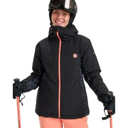 Snowboardjacke Roxy "Galaxy 10K", Damen, Gr. M, schwarz bobby line, 100% Polyester, Jacken