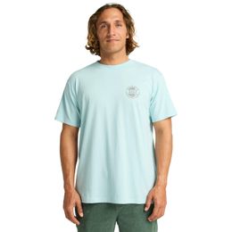 T-Shirt Billabong "Rotor Fill", Herren, Gr. S, dusty blau, 100% Baumwolle, Shirts T-Shirt