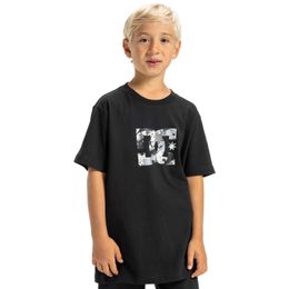 T-Shirt DC Shoes "DC Star Filled", Jungen, Gr. 8(125-130cm), schwarz, 75% Baumwolle, 25% Baumwolle, Shirts T-Shirt
